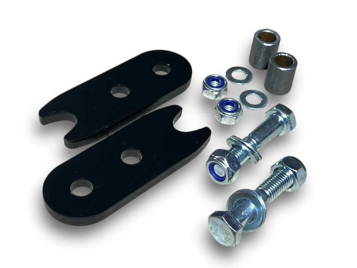 T1 Beetle/Ghia -‘65 Link Pin Bolt-on Lower Shock Relocators – EvaResto Online Store