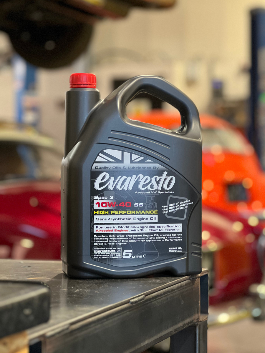 EvaResto 10W-40 Engine Oil - For use in Performance Aircooled VW ...