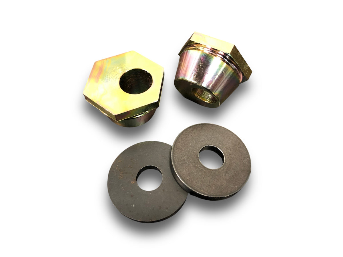 T1 Beetle/Ghia Extended Caster Nuts set + Oversize Washers – EvaResto ...