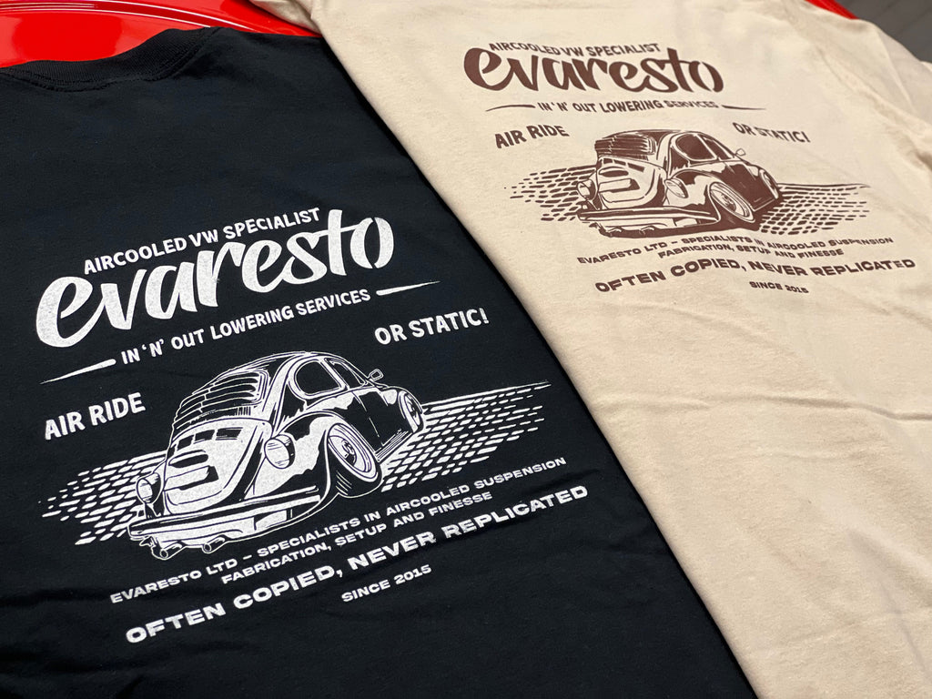 EvaResto Official In' N' Out T-Shirt - Mocha – EvaResto Online Store
