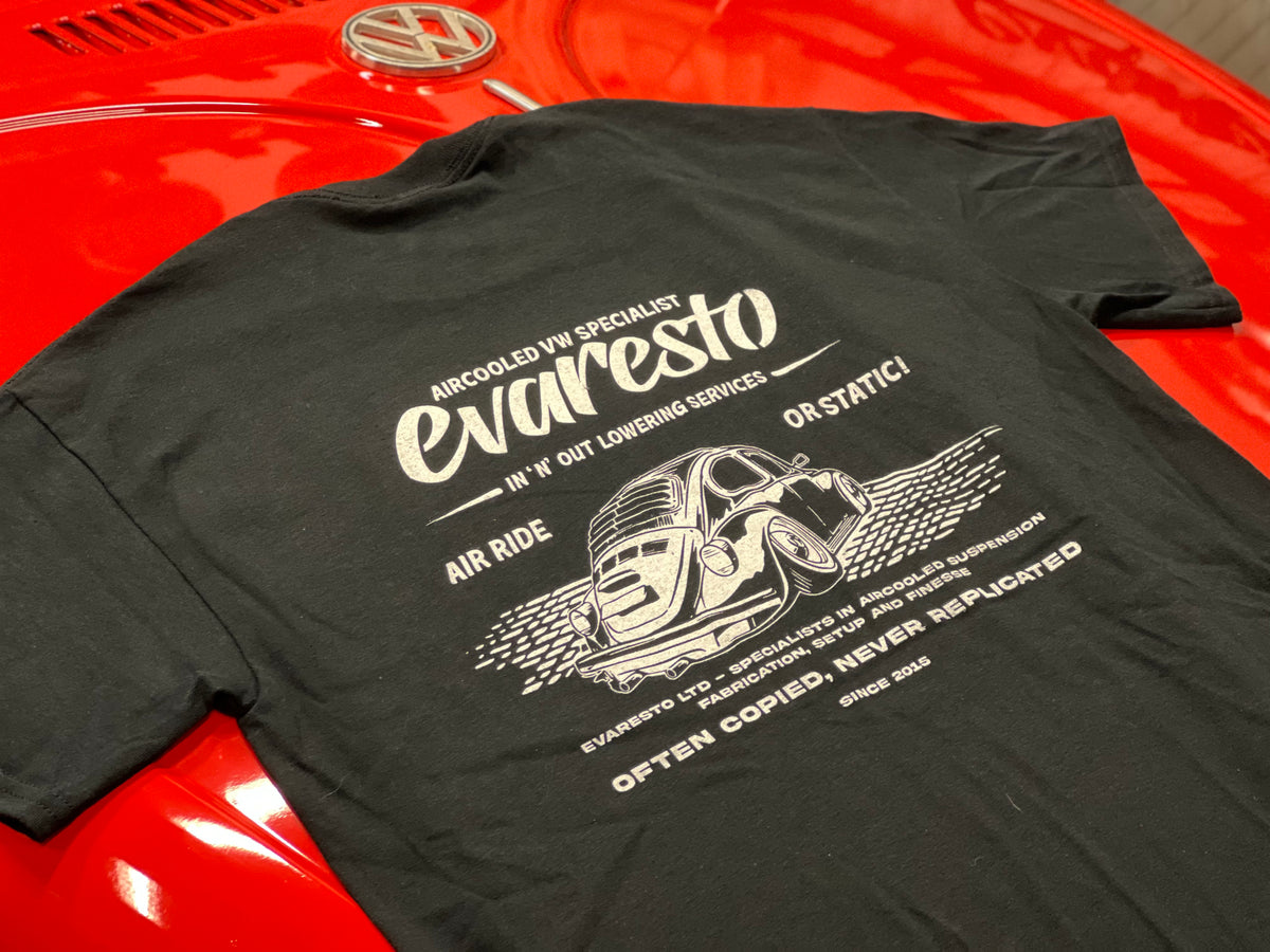 EvaResto Official In' N' Out T-Shirt - Black – EvaResto Online Store