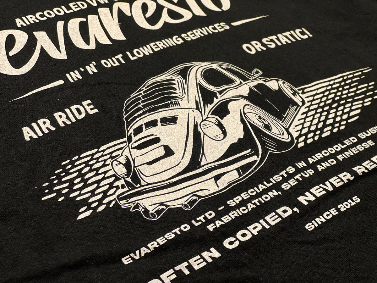 EvaResto Official In' N' Out T-Shirt - Black – EvaResto Online Store